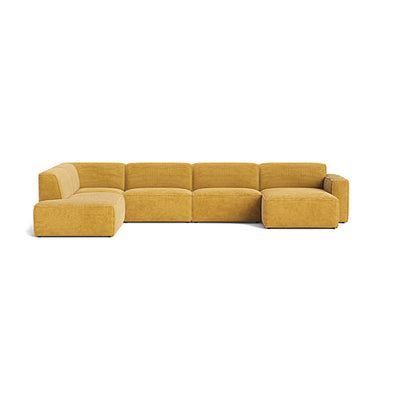 Element modulsofa med chaiselong og open end- Elegant U-sofa – MAGELIG